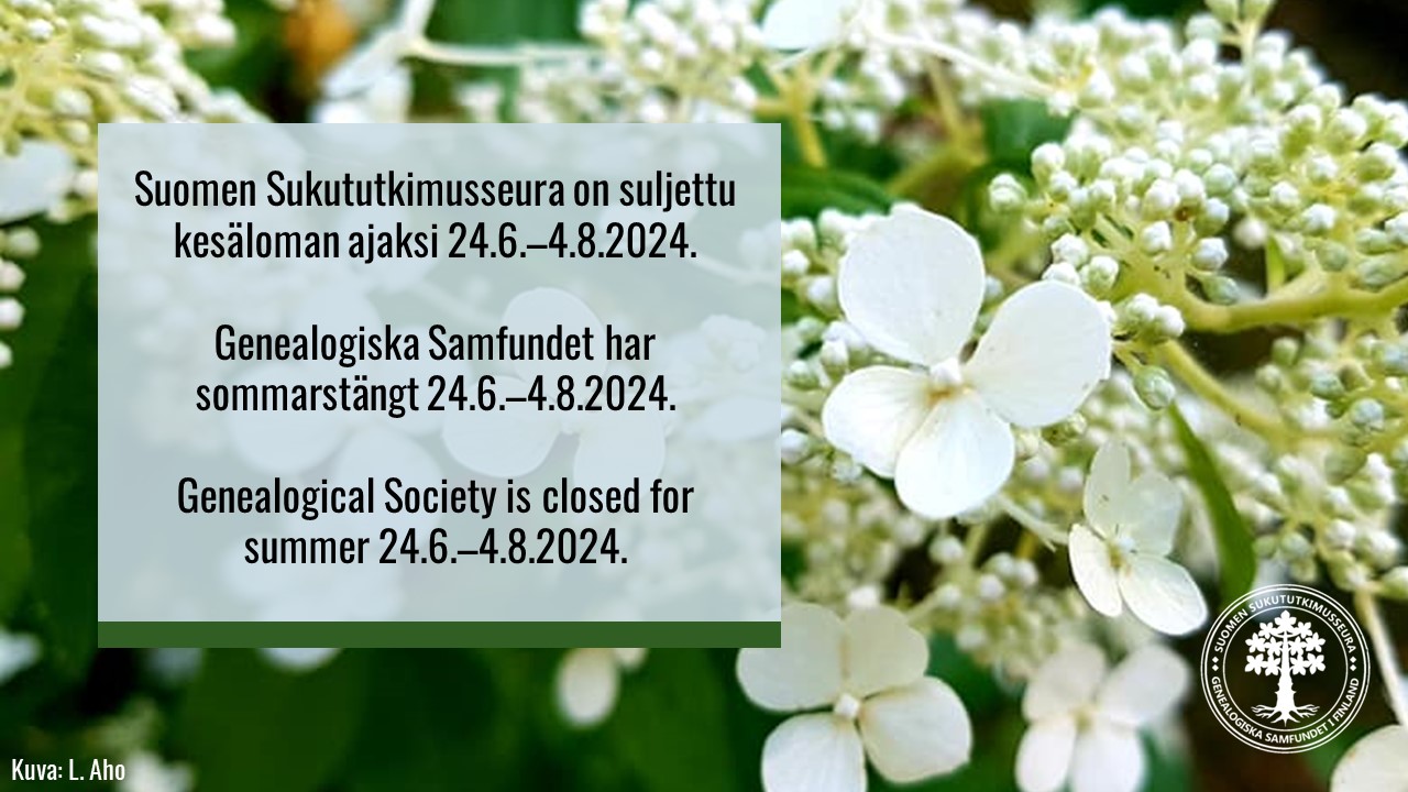 Suomen Sukututkimusseura